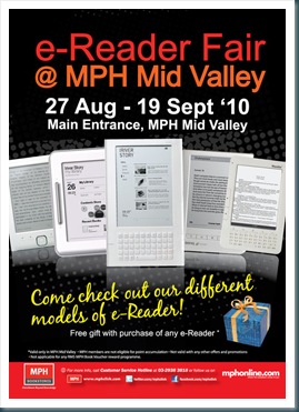 Malaysia Everyday On Sales: e-Reader Fair @ MPH Mid Valley